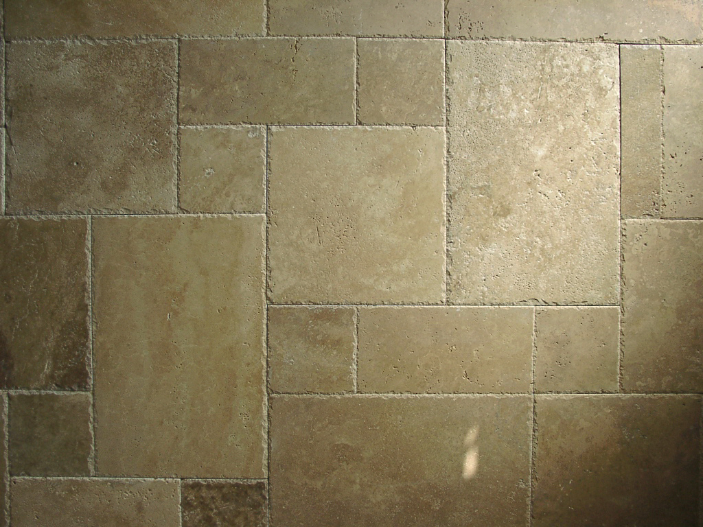 Chiselled edge Travertine Tiles